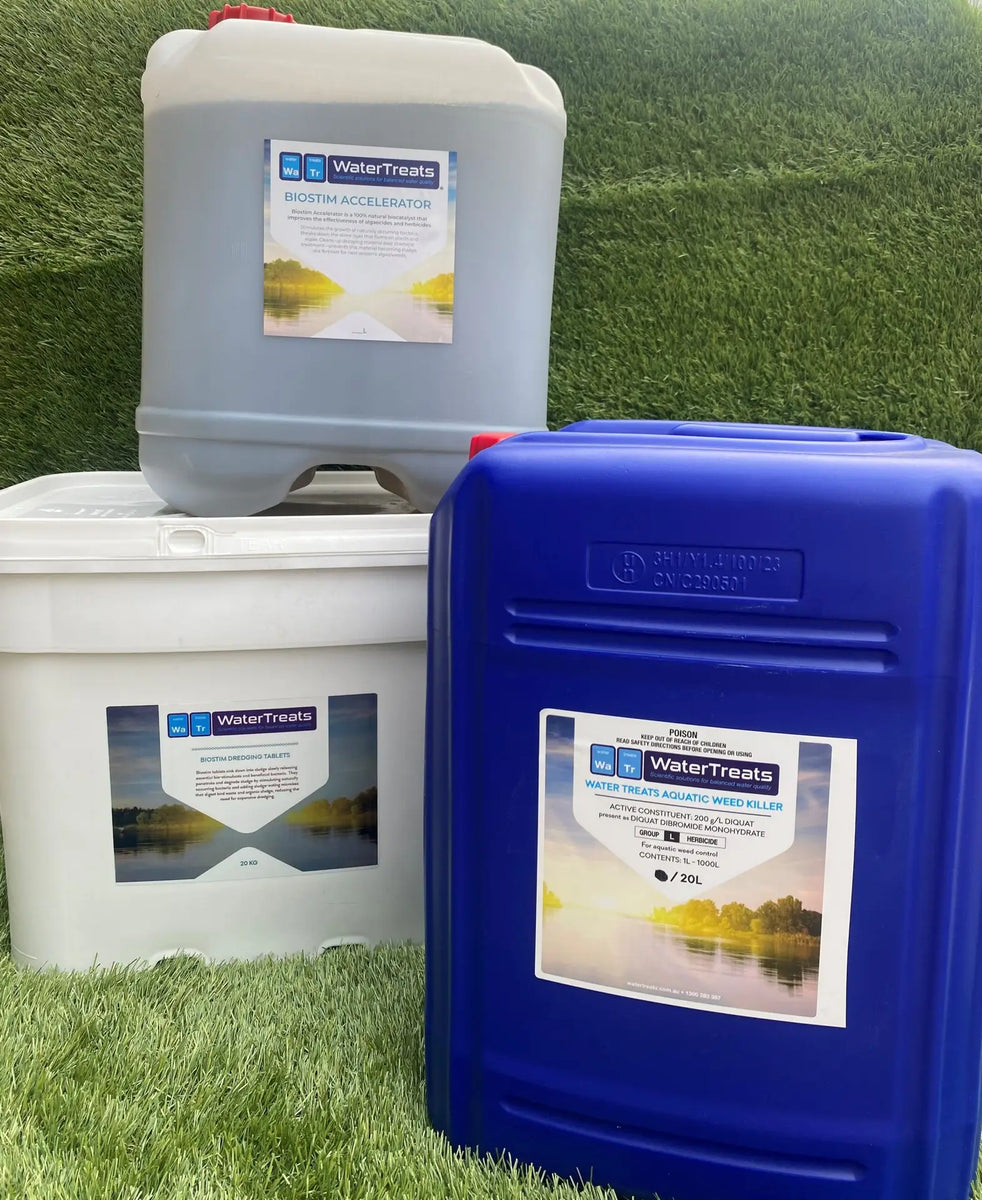 Underwater Aquatic Weed Control (Large)— 20L Aquatic Weed Killer, 20kg ...